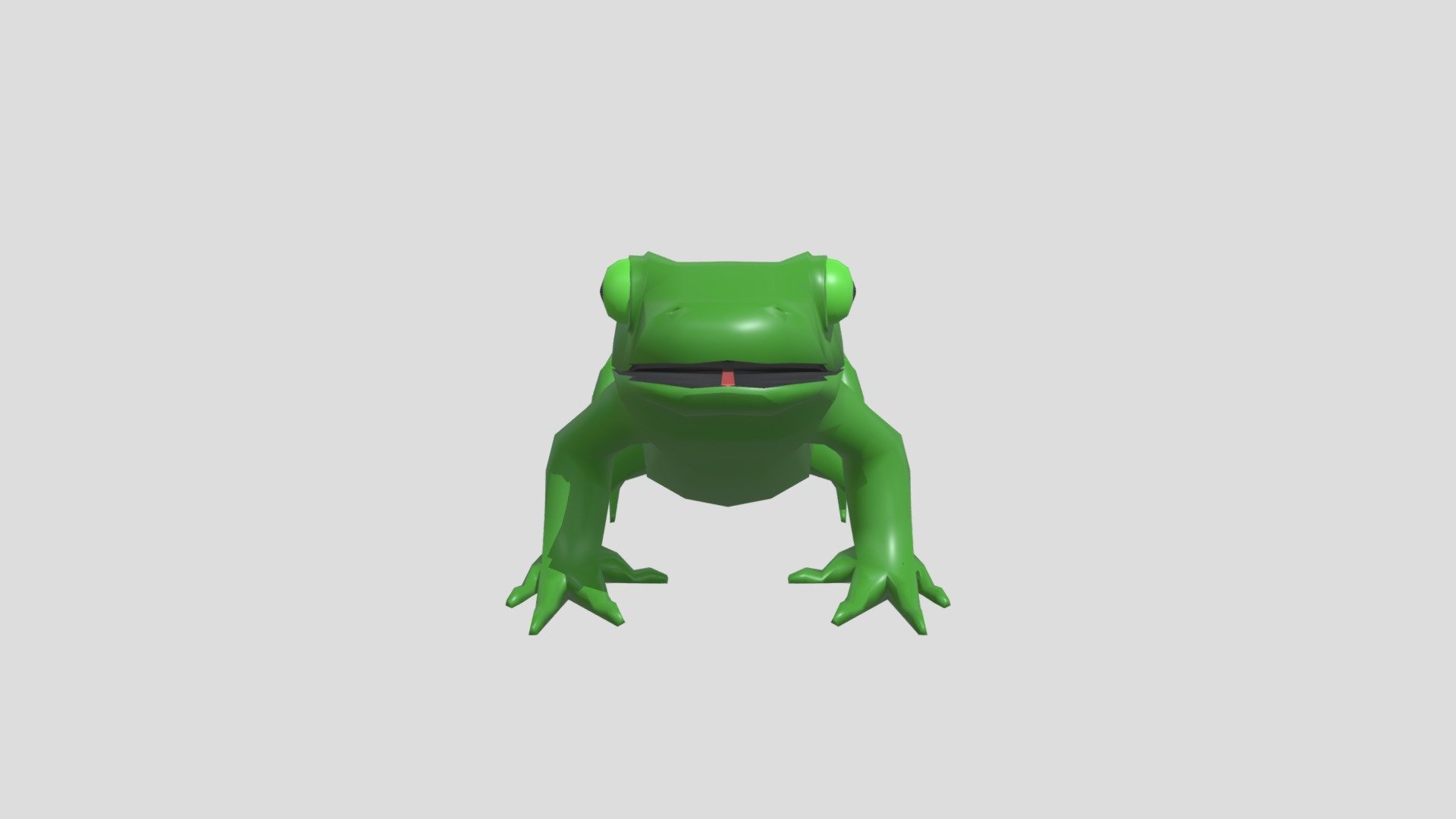 Frog - Download Free 3D model by Akinremi [dd91db8] - Sketchfab