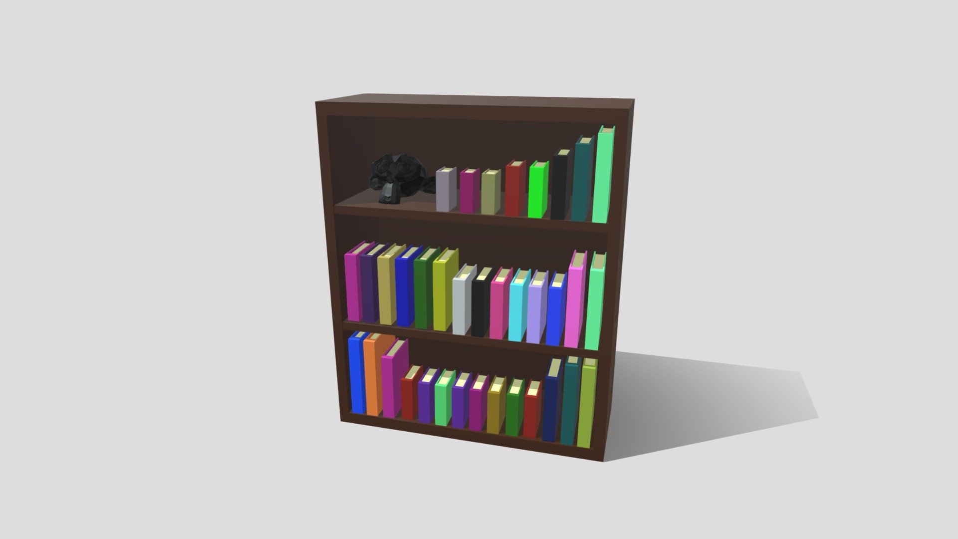 Book shelf - 3D model by Camille Andreazi Piaia (@camillepiaia14 ...