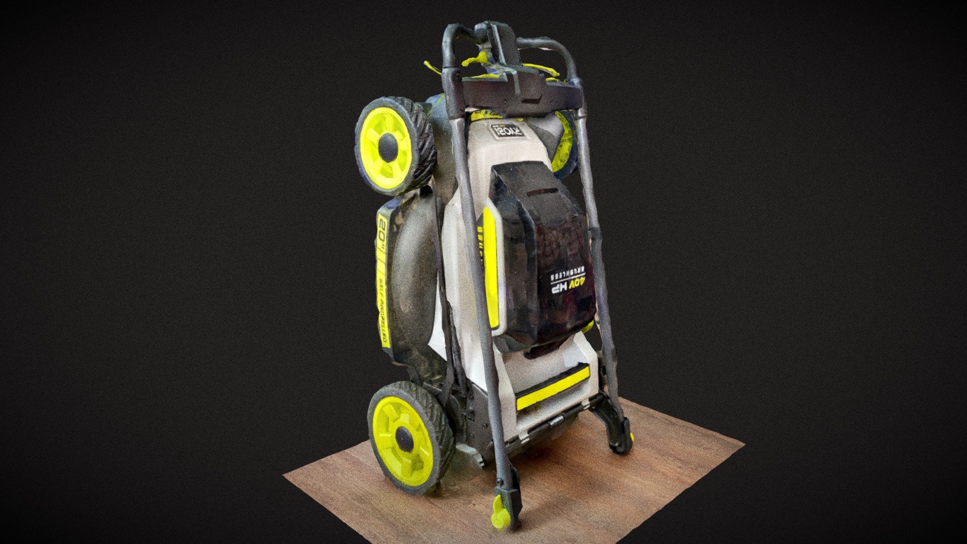 Day 287: Ryobi 40HP Lawn Mower - Download Free 3D model by uttamg911 ...