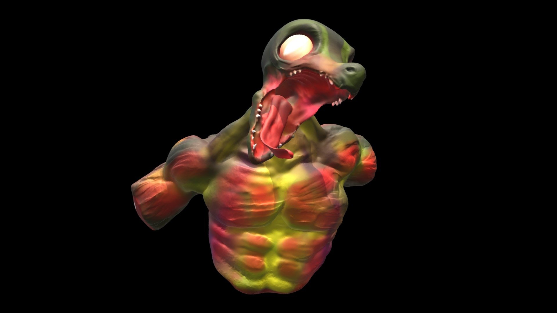 Undead Lizard Top - 3D model by CardamomBug [dd9486a] - Sketchfab