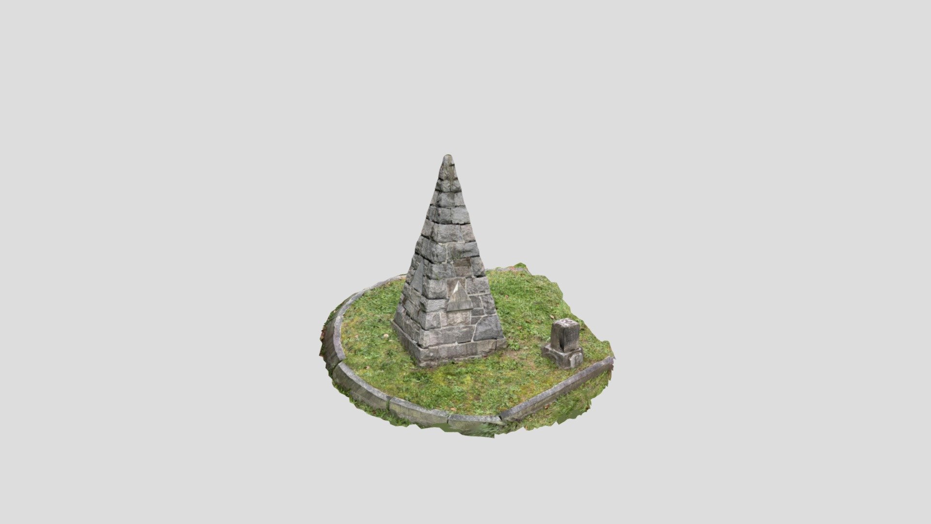 Pyramid Grave Marker (VCU_3D_7582) - 3D model by Virtual Curation Lab ...