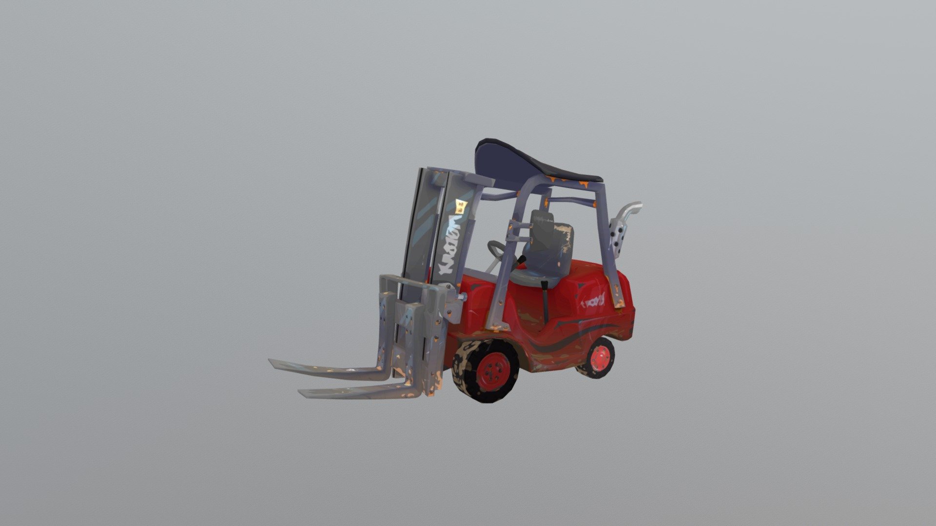 Fortnite Battle Royale: Forklift Vehicle Concept - 3D model by ...
