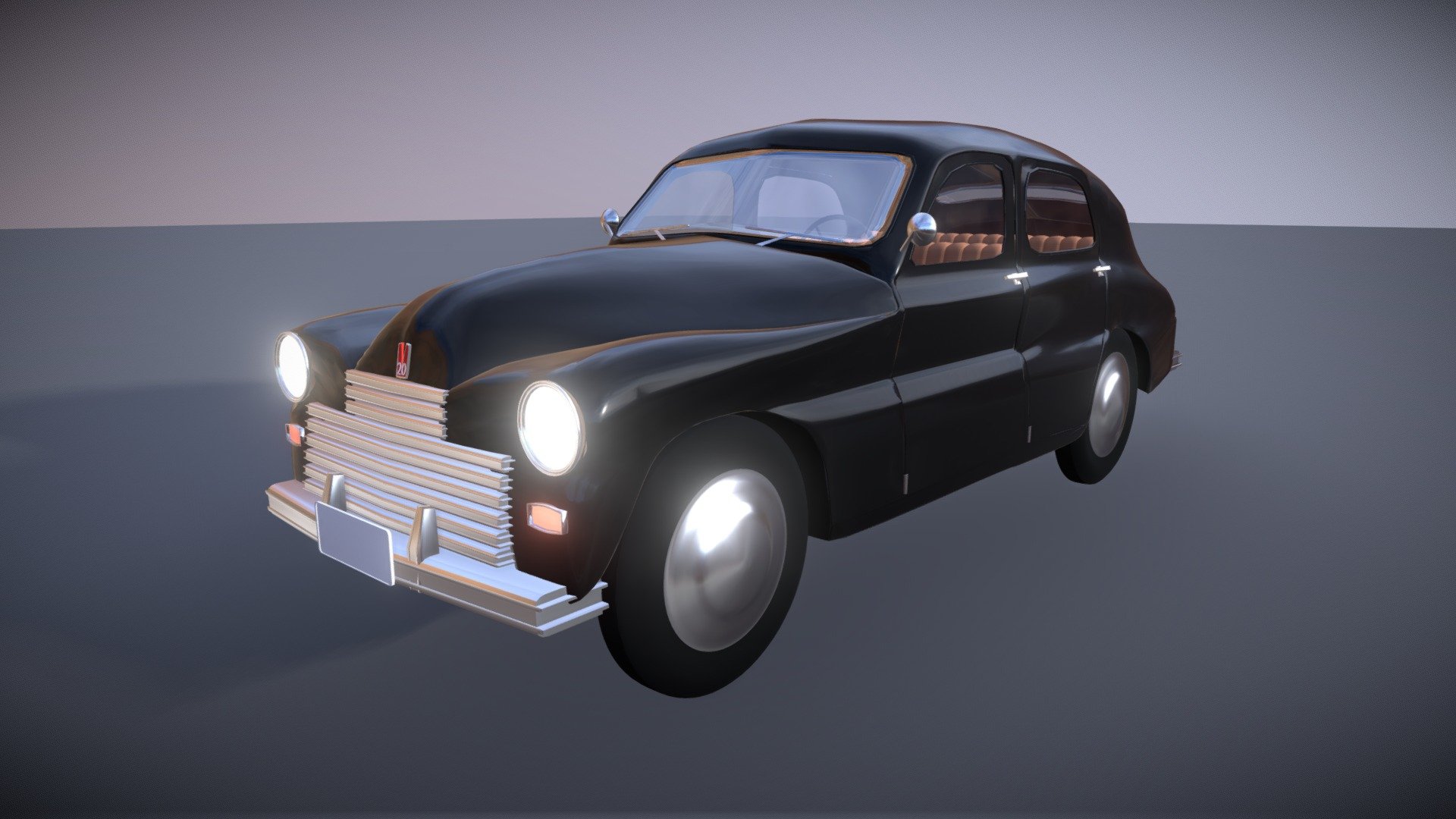 GAZ_M-20 - Download Free 3D model by N_I_K_I_T_OS (@kurtekownikita ...