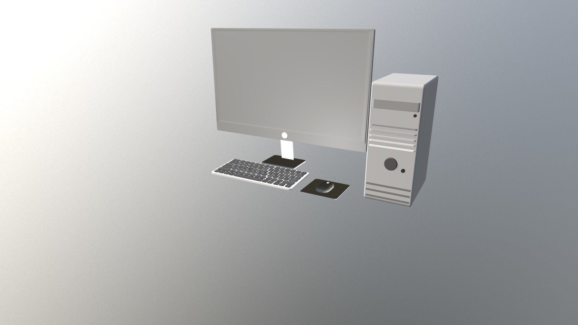 Computer 3D Model - 3D model by Eka Setiawan (@ekasetia1287) [dd968e4 ...
