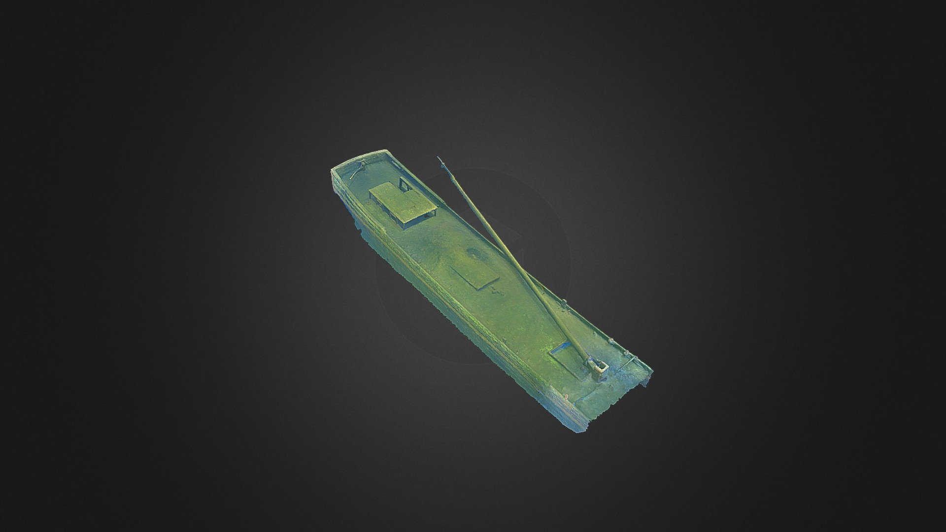 Providence Island Canal Sloop Stern Section - Download Free 3D model by ...