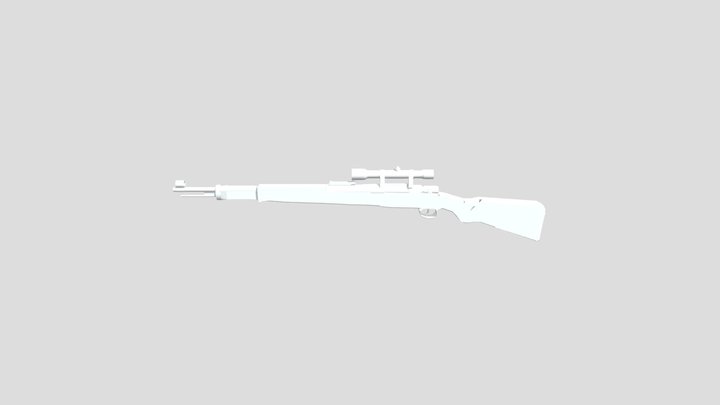 Bolt-action-rifle 3D models - Sketchfab