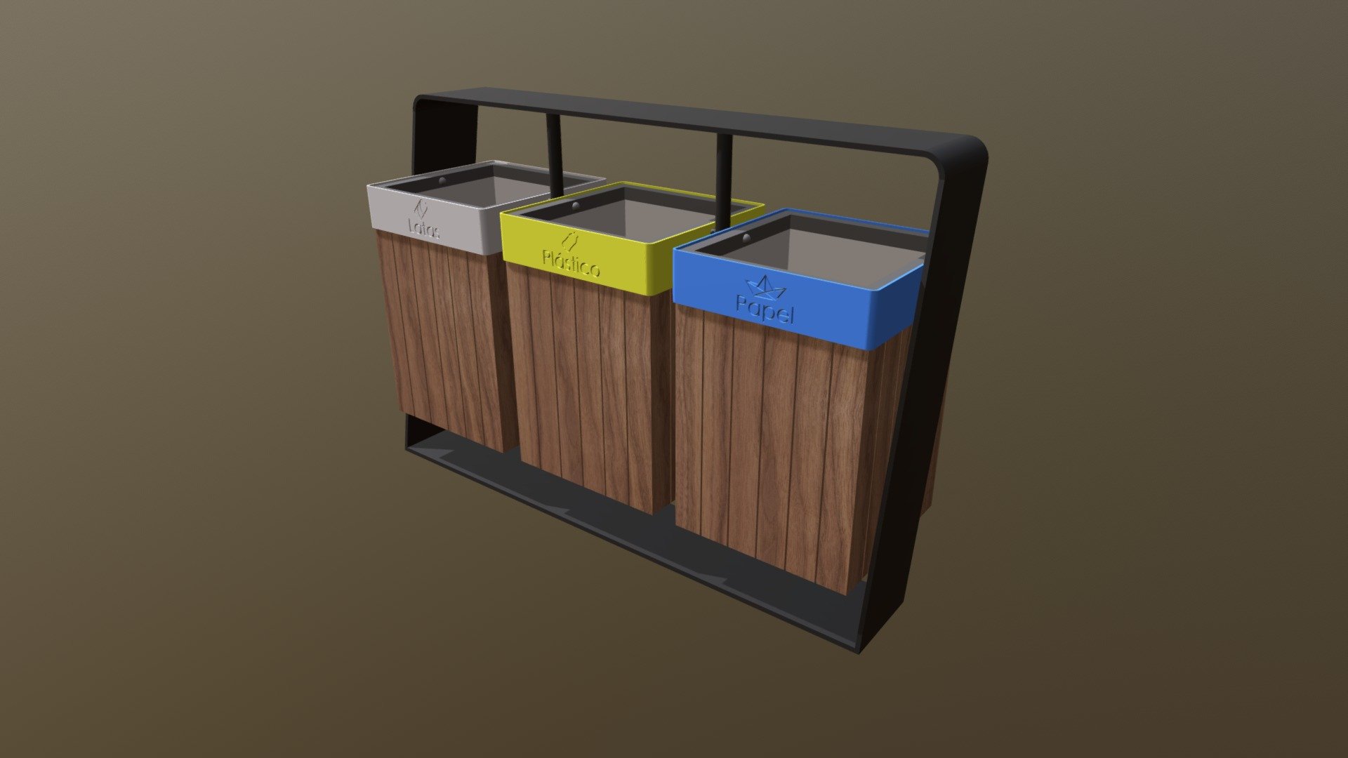 Contenedor Ecológico Simple - 3D model by Alfred Klapp (@aklapp ...
