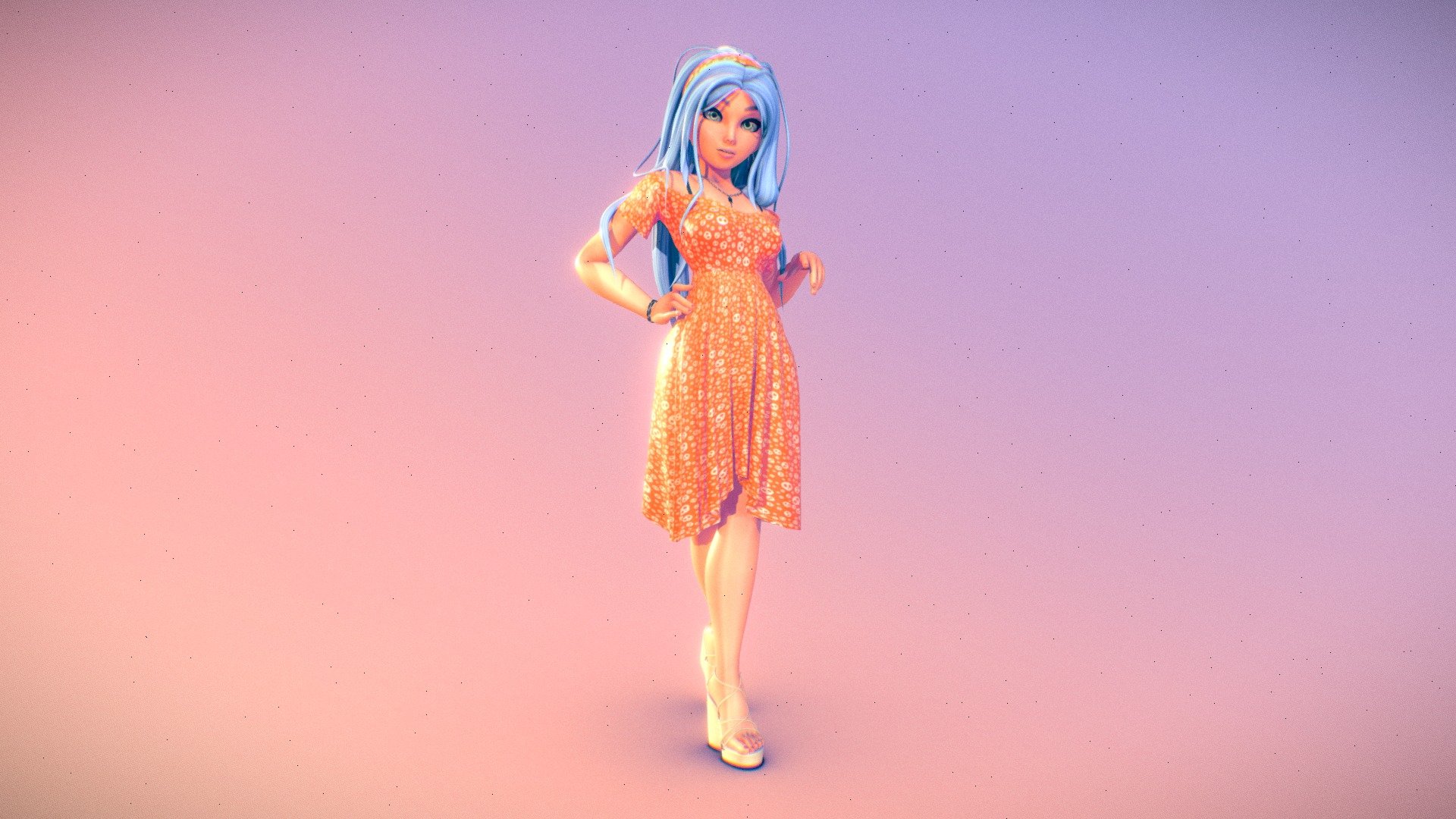 Introducing Lola Lux - 3D model by Zhed Titus (@ztitus) [dd995e5 ...