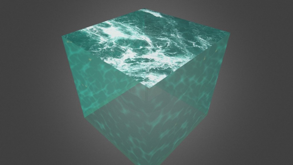 sea cube test - 3D model by bazarmstrong [dd9a2aa] - Sketchfab