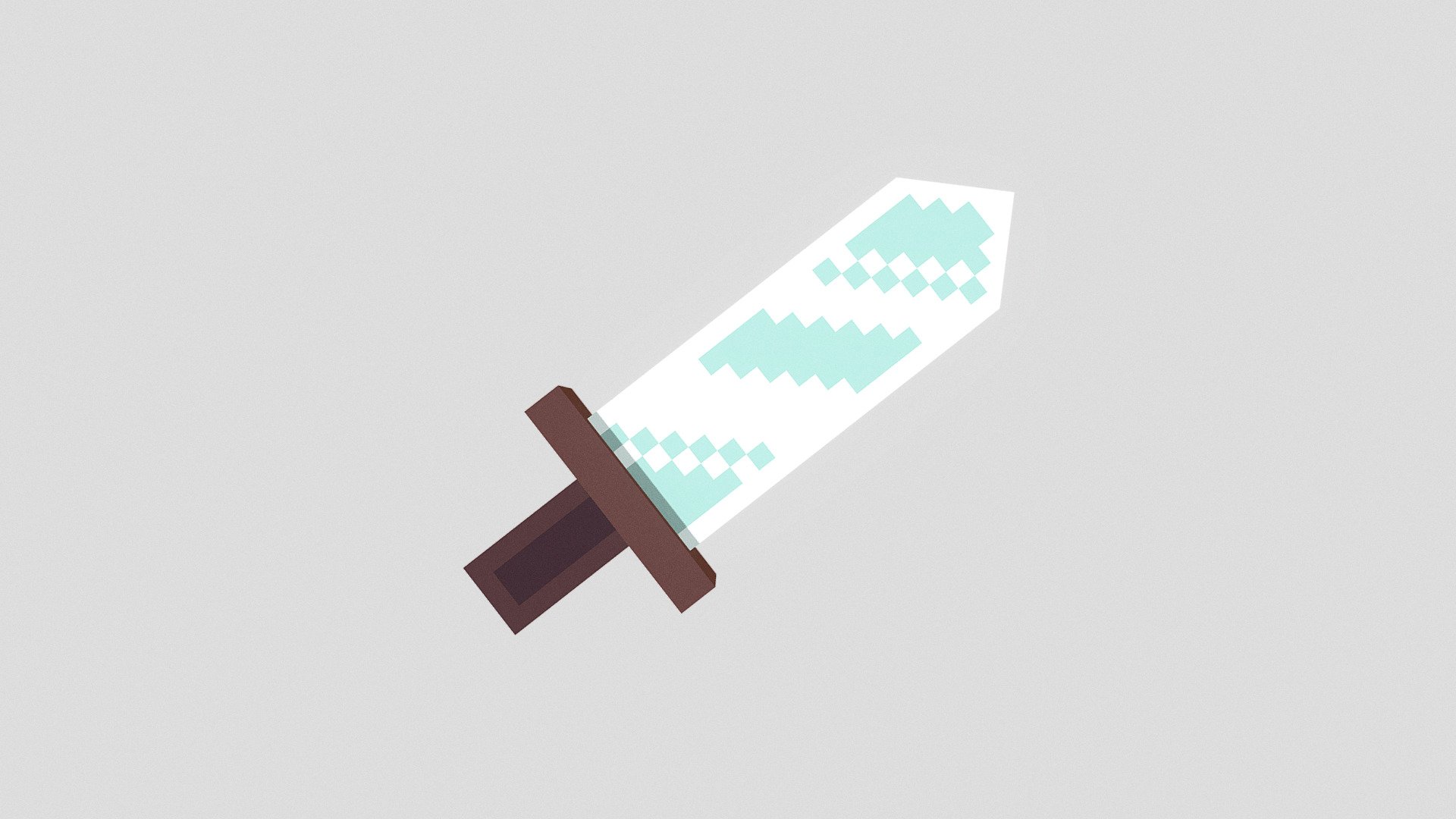 Pixel Sword - 3D model by diemorth [dd9a2e1] - Sketchfab