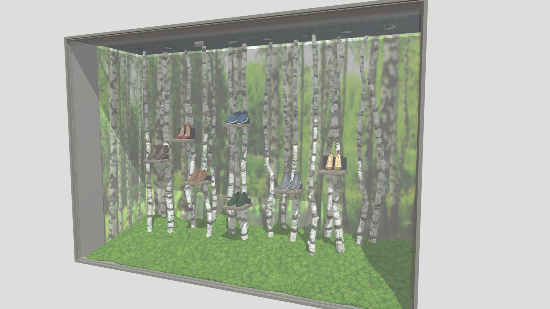 storefront 8 AM239 Archmodel - Buy Royalty Free 3D model by Evermotion ...