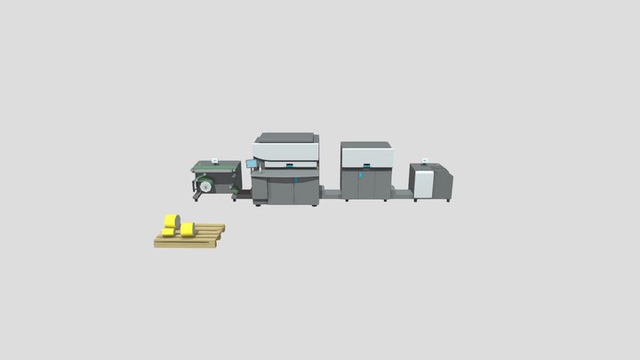 Hp-indigo 3D models - Sketchfab