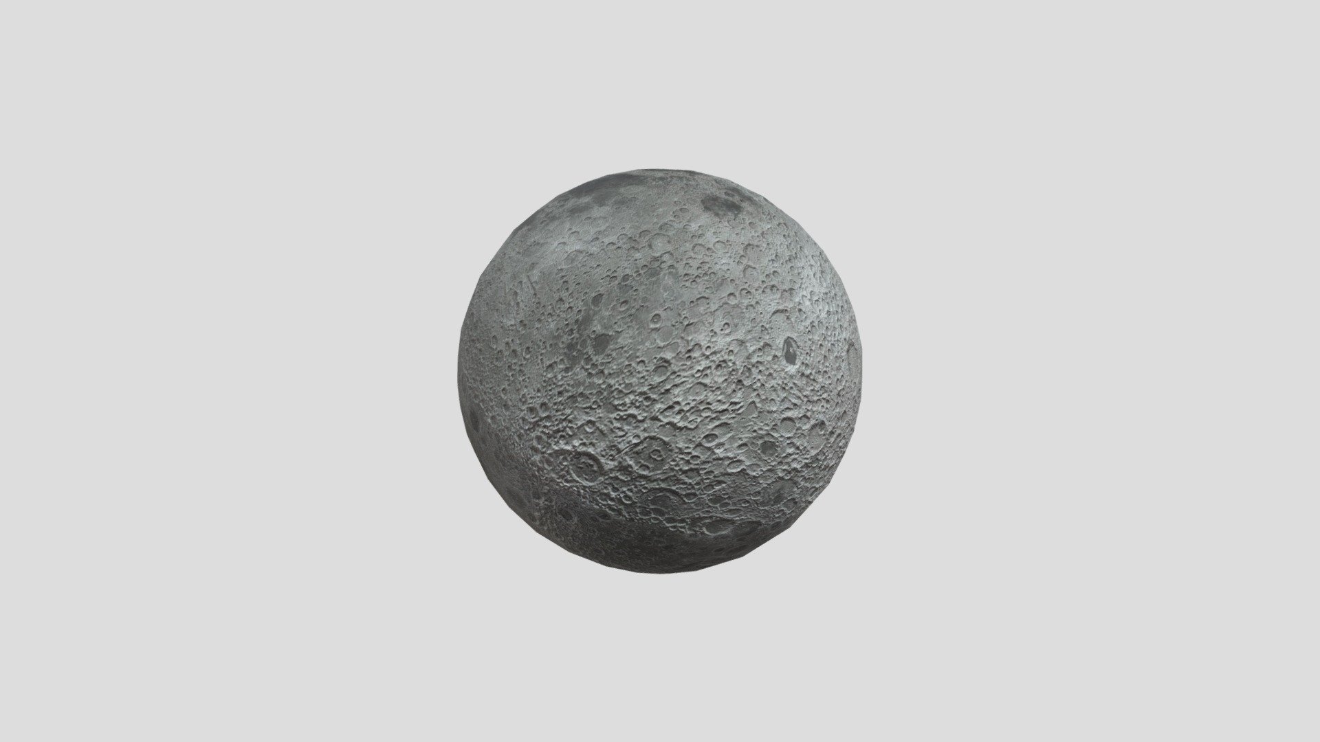 Moon 2K - 3D model by oceanshape [dd9ec77] - Sketchfab