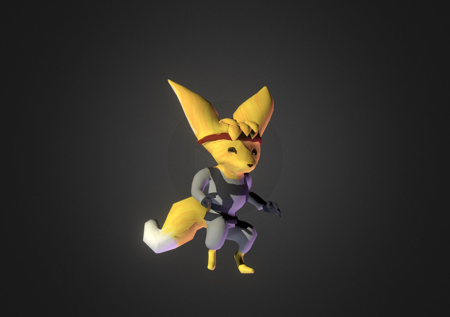 Fox - 3D model by Moises Garcia (@Dragonmoy) [dda0820] - Sketchfab