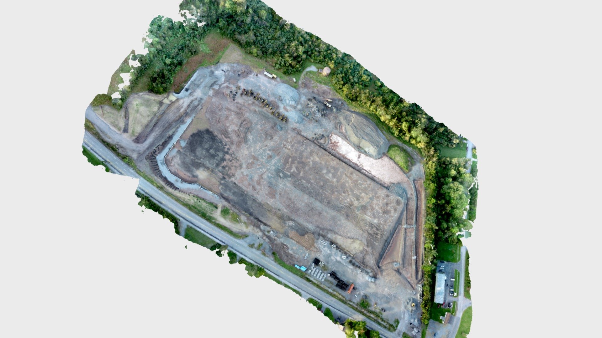 Construction Site Progress - 3D model by Drone Deployment Services, LLC ...
