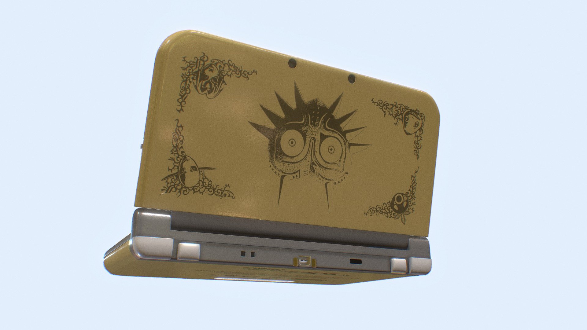 Nintendo 3Ds Majoras Mask. - Download Free 3D model by Carolina P ...
