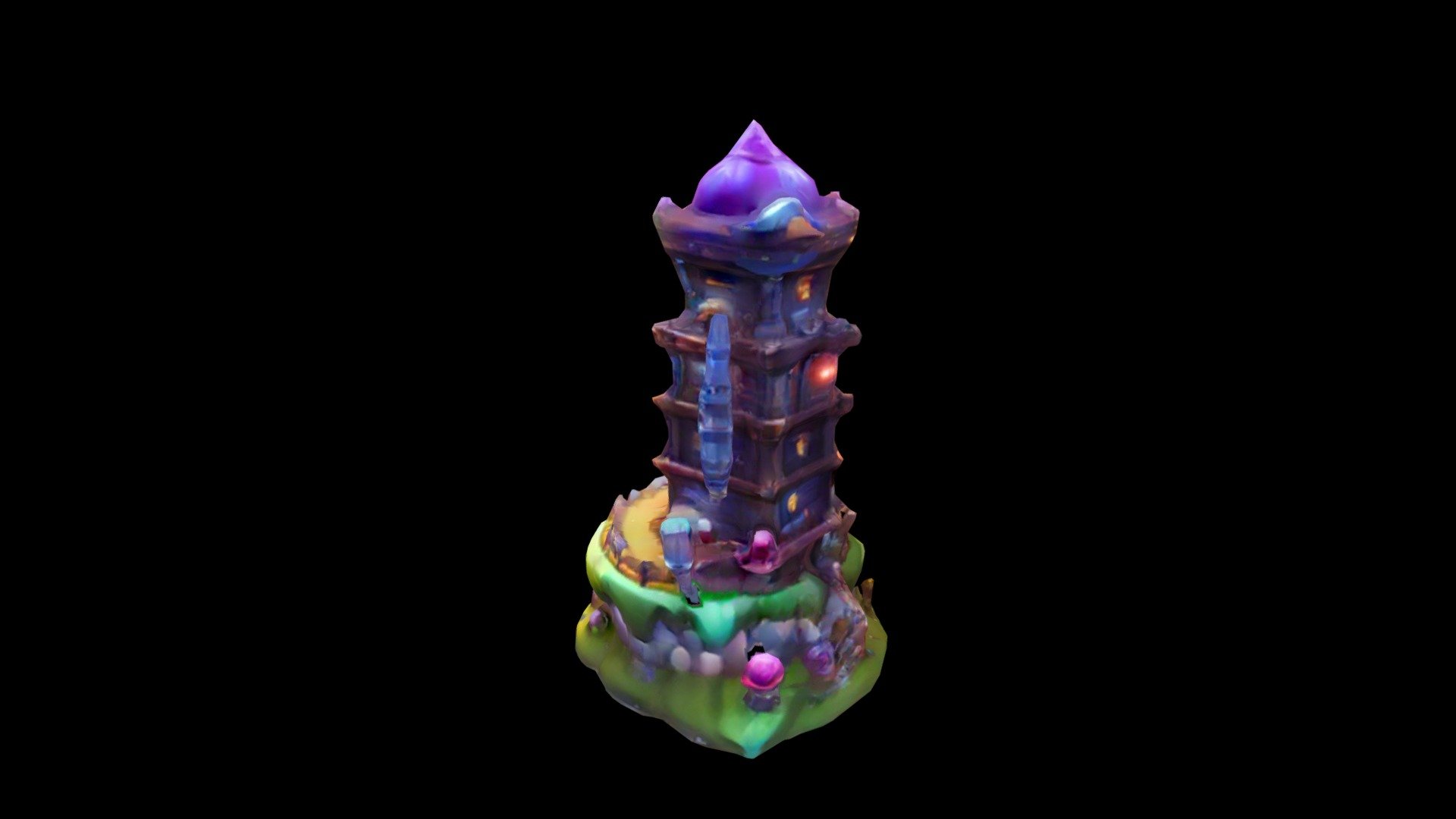 Tower Fall RTS building 06060a5a-3275-486d-abaa- - Download Free 3D ...