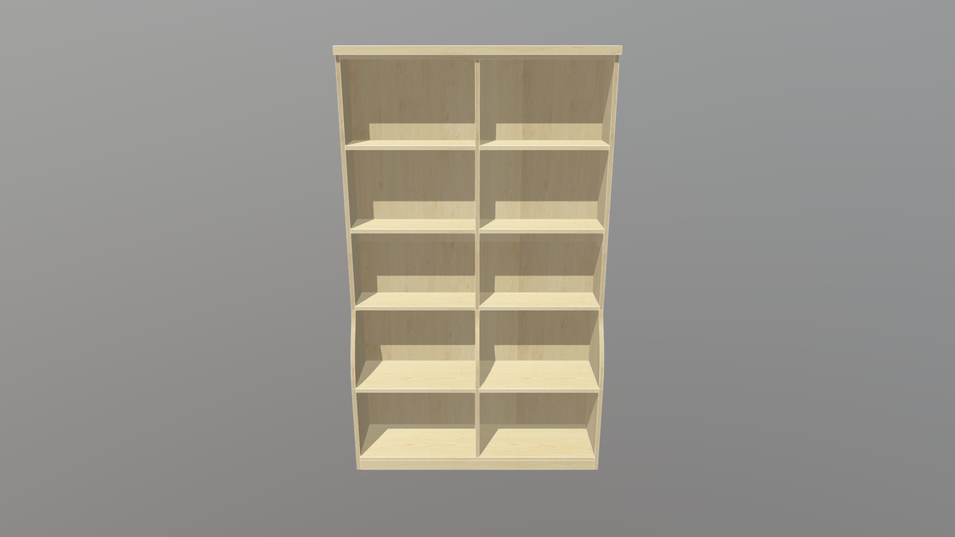 Custom Bookcase 07012019 - 3D model by Has Been Office Furniture ...