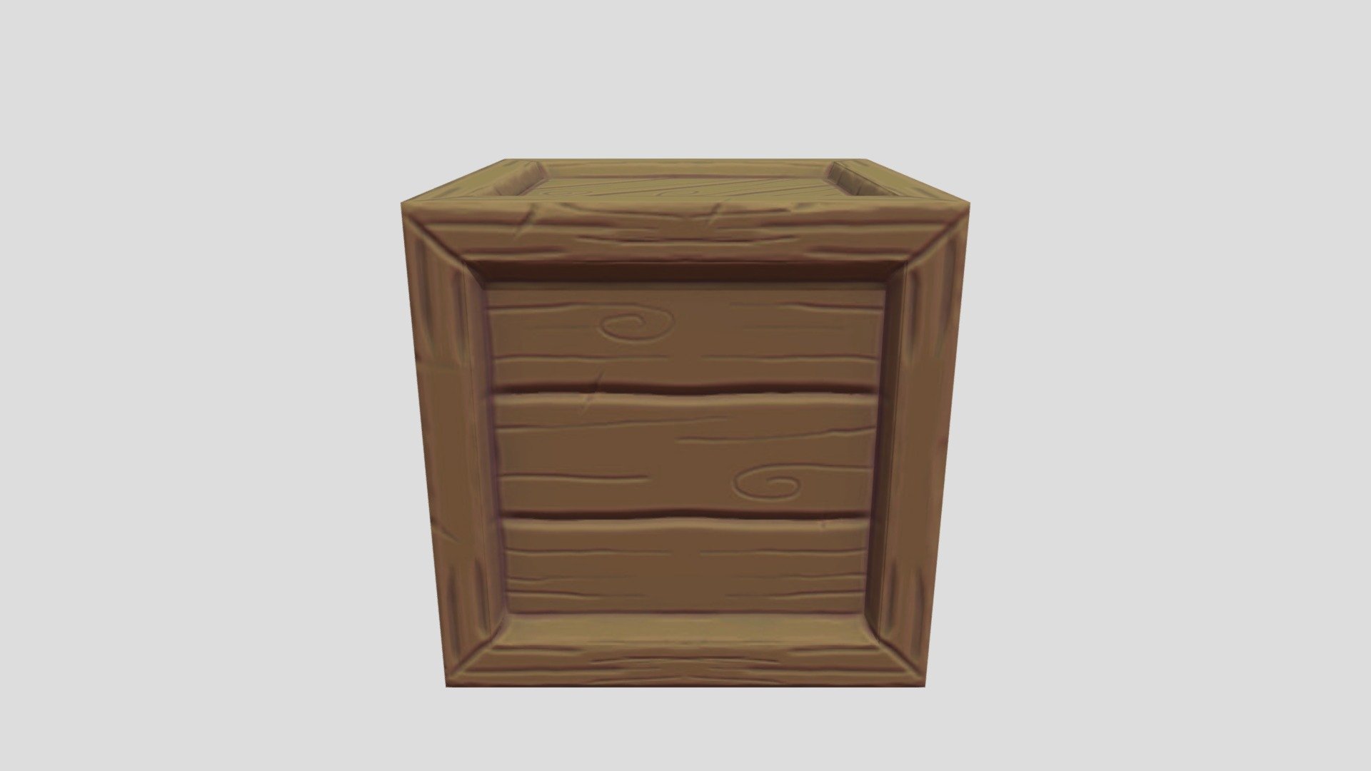 Stylized Crate - 3D model by shritej W (@shritej.walawalkar) [dda3710 ...