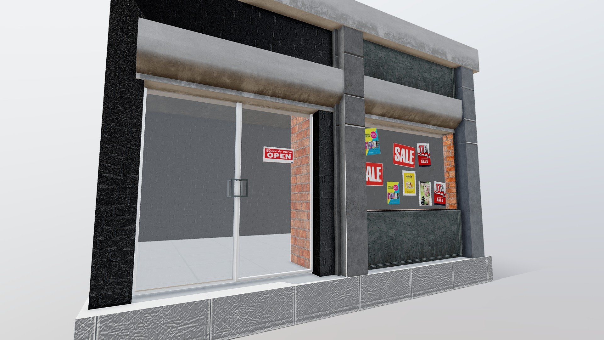 Store Small (Game Ready) - Download Free 3D model by Levi Giovani ...