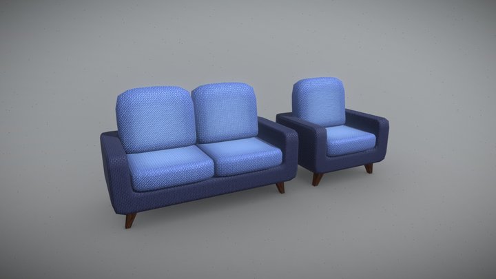 Seating 3D models - Sketchfab