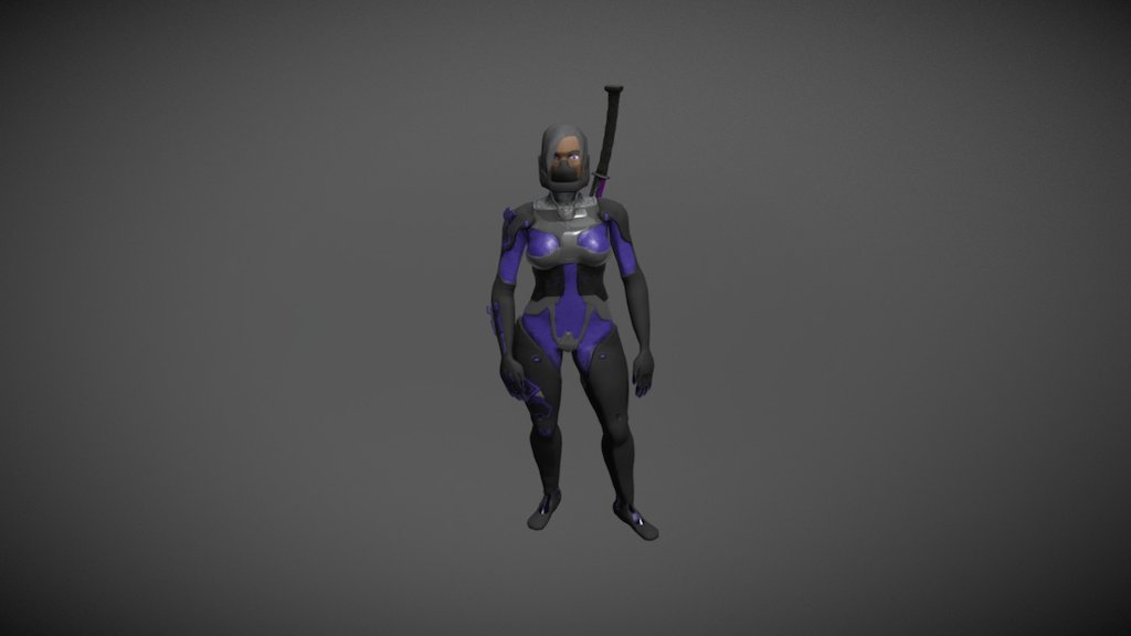 Cyborg - 3D model by FiveSpdStandard [dda5f1c] - Sketchfab