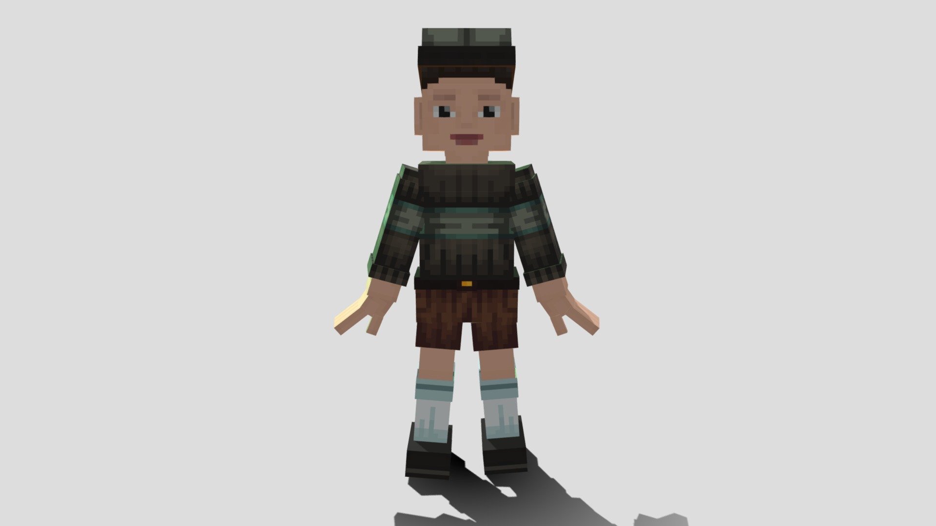 Squid Game Minecraft/Cheol-Soo - 3D model by Leia LY (@waex) [dda80b7 ...