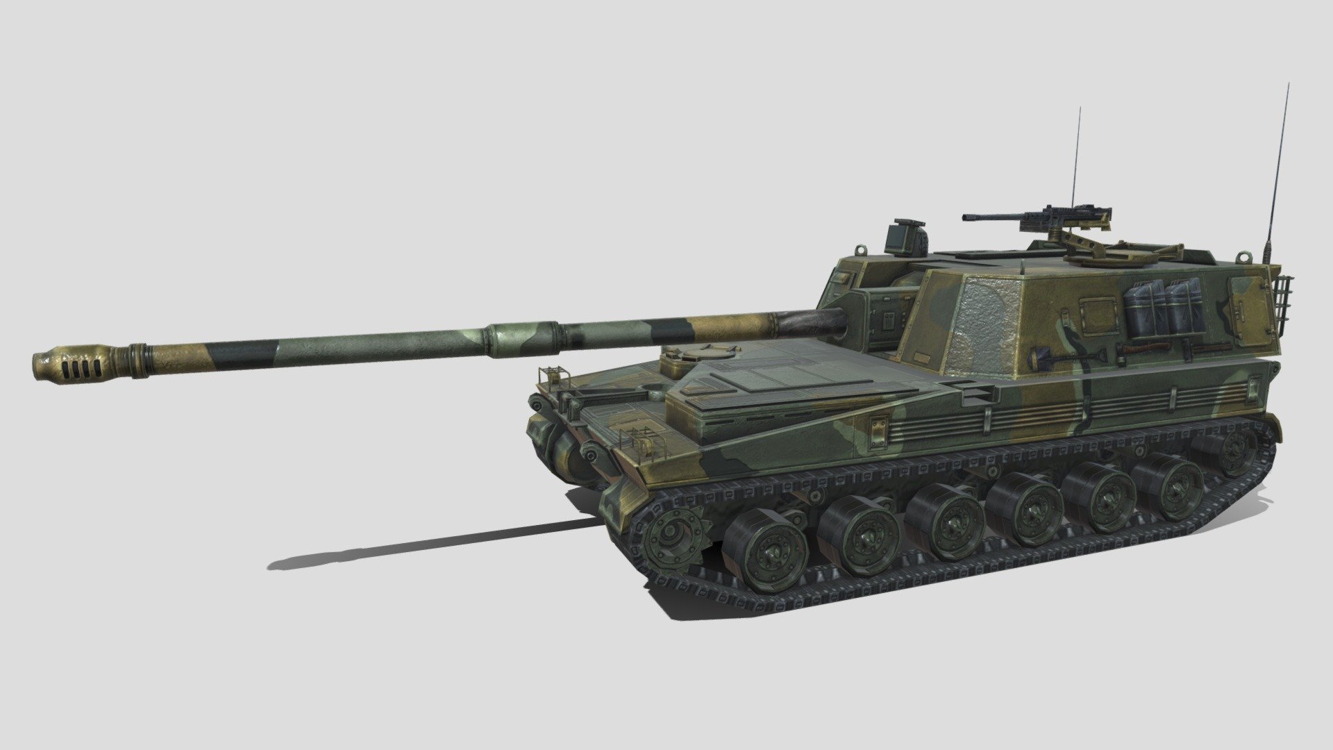 K9 THUNDER ARTILLERY - Download Free 3D model by Muhamad Mirza Arrafi ...