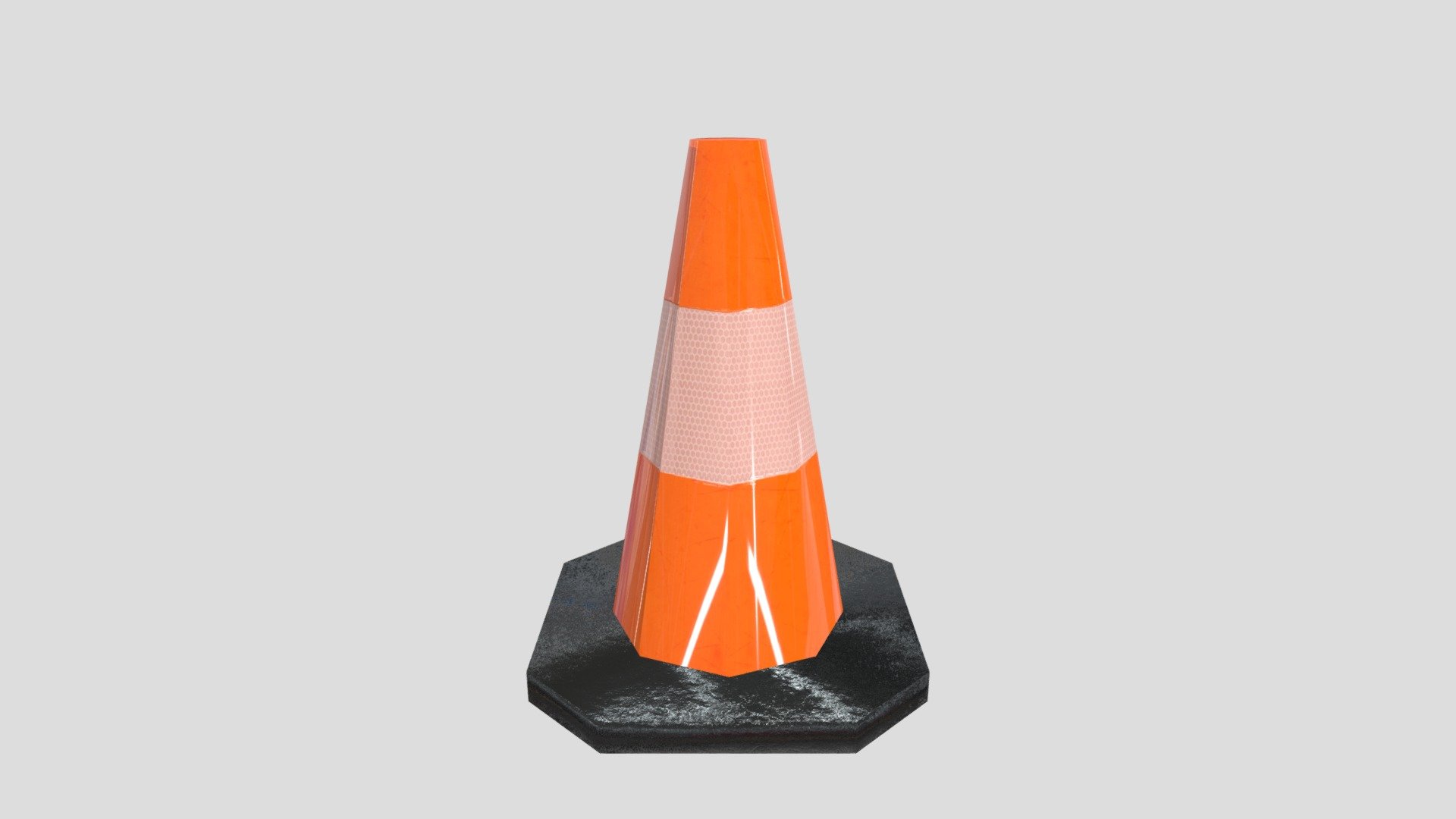 Traffic Cone - Download Free 3D model by 3llena [dda8b0b] - Sketchfab