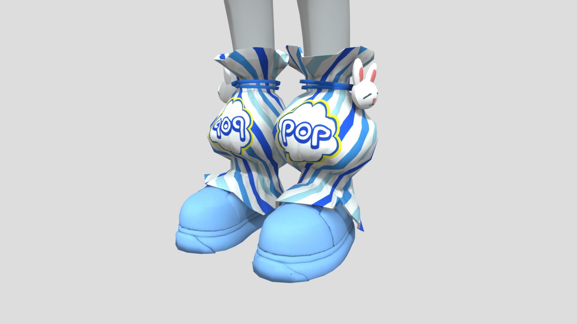 Shoes Zepeto Item 3D Model Template Unity file - 3D model by zepetoitem ...