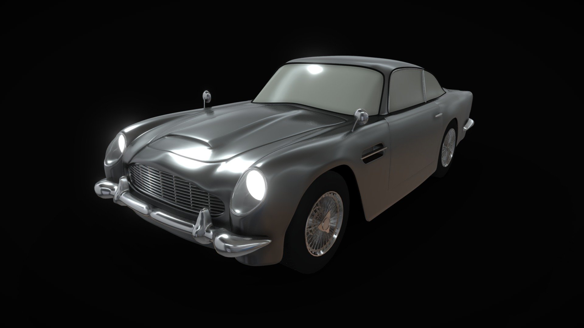 Aston Martin DB5 (007) - Download Free 3D model by OddPhish3D [ddaf22a ...