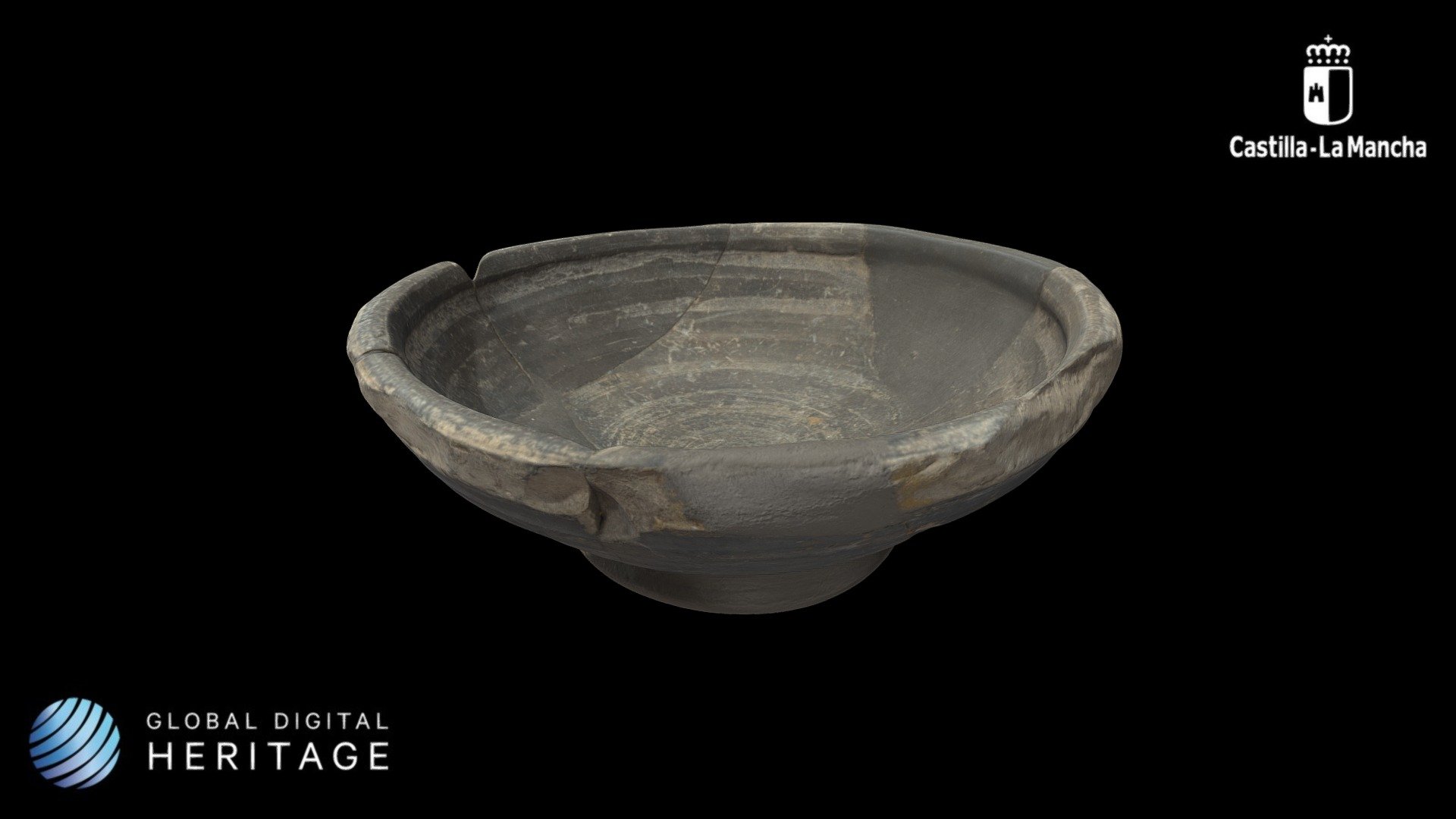 Iberian ceramic bowl, Alarcos, Spain - Download Free 3D model by Global ...