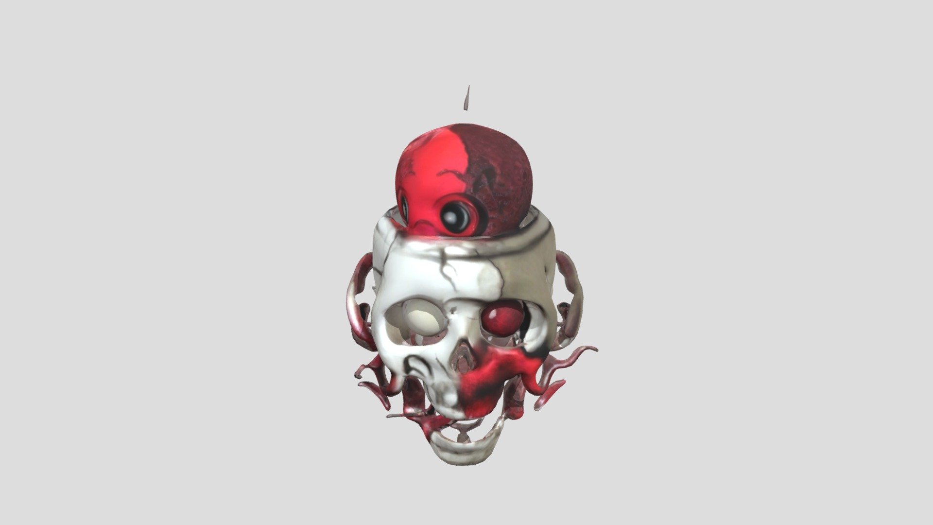 Octo-Skull Fusion - 3D model by BlockPuze 3D (@studiocreative852 ...