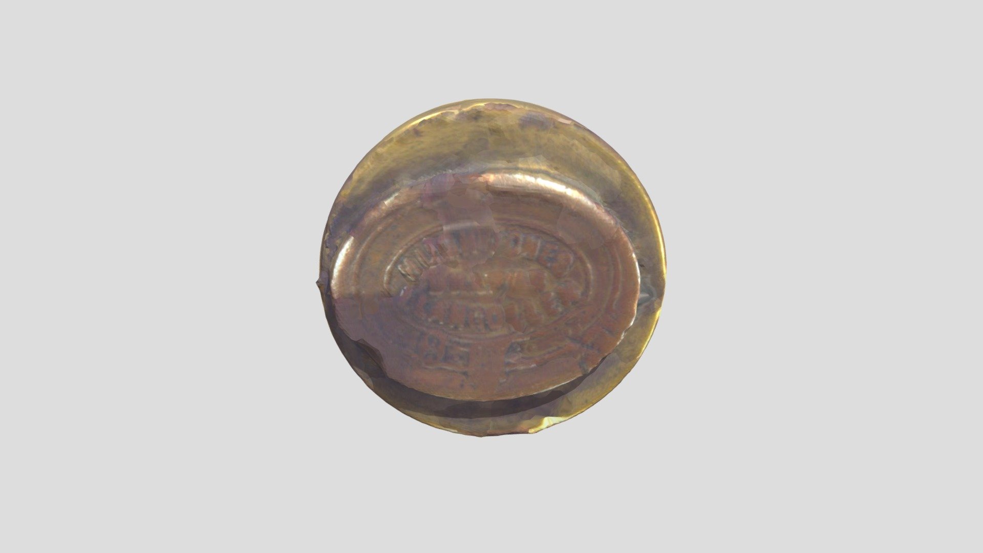 Hugh Jones paperweight - 3D model by Llangollen_Museum [ddb299d ...