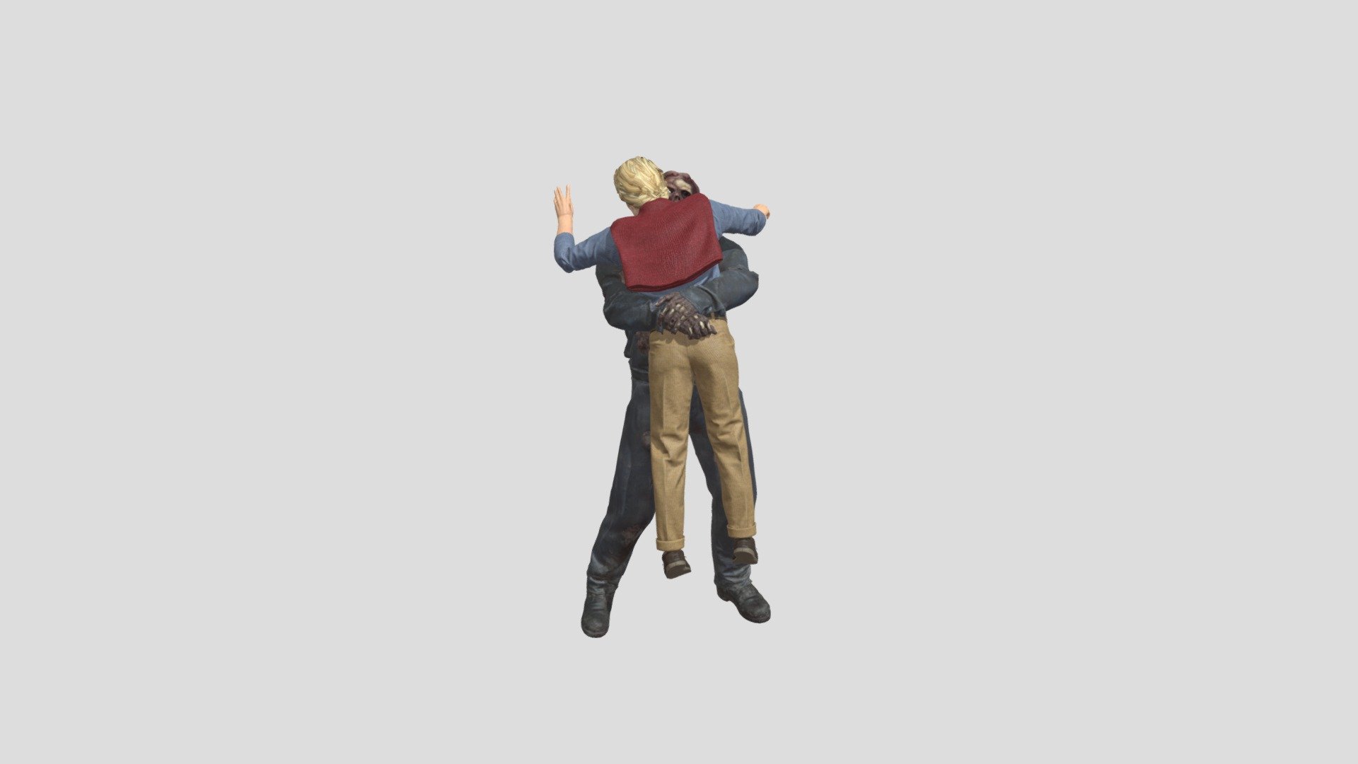 Jason Voorhees Hand Bearhug Animation - Download Free 3D model by ...