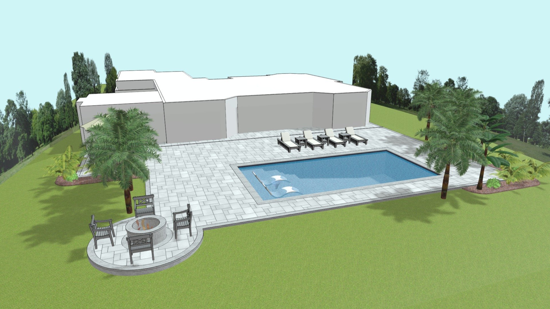 ELLIS COURT - 3D model by Diamond Pools and Spas (@DiamondPools ...