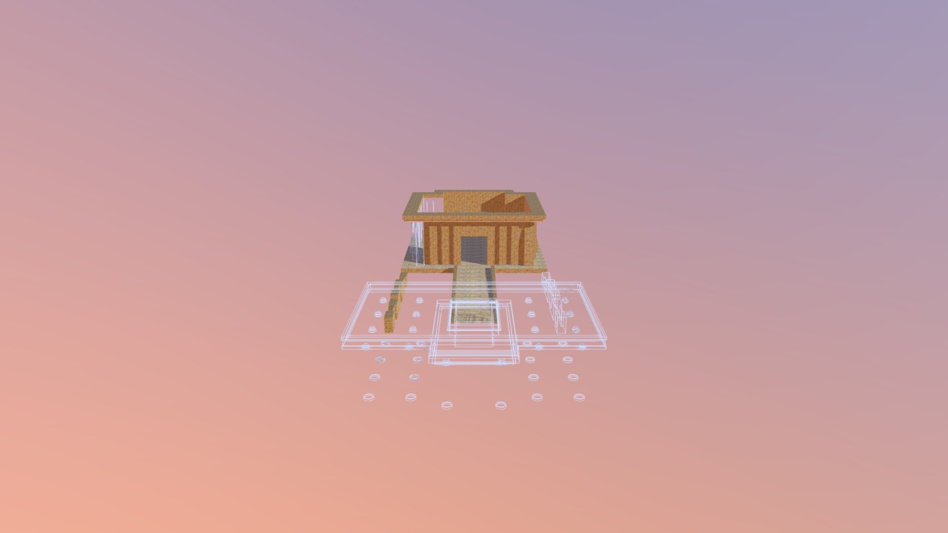 Temple(Compress - 3D model by guruimin [ddb6179] - Sketchfab