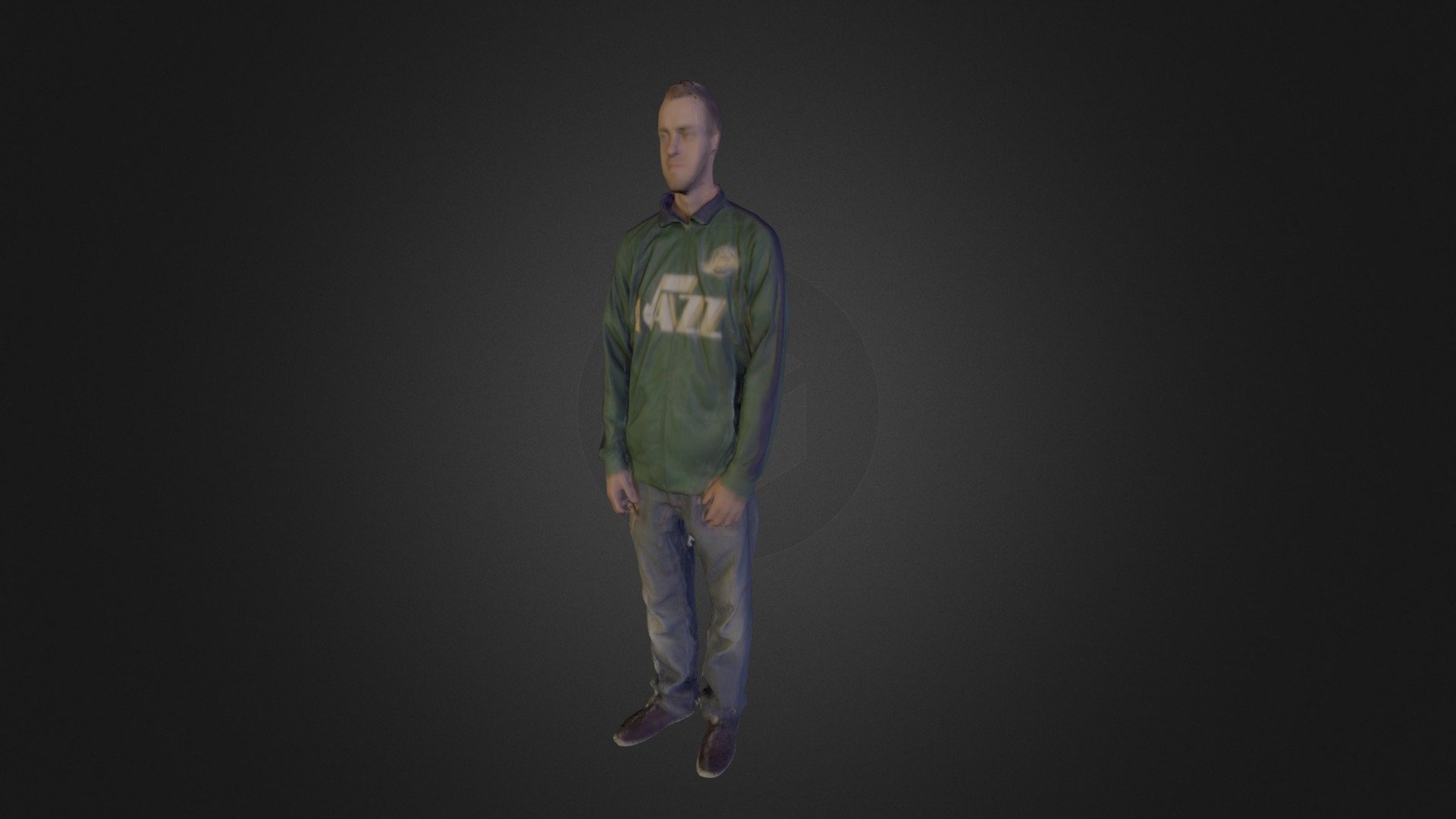 Utah Jazz Fan - 3D model by G MEDIA (@GMEDIA3D) [ddb7247] - Sketchfab