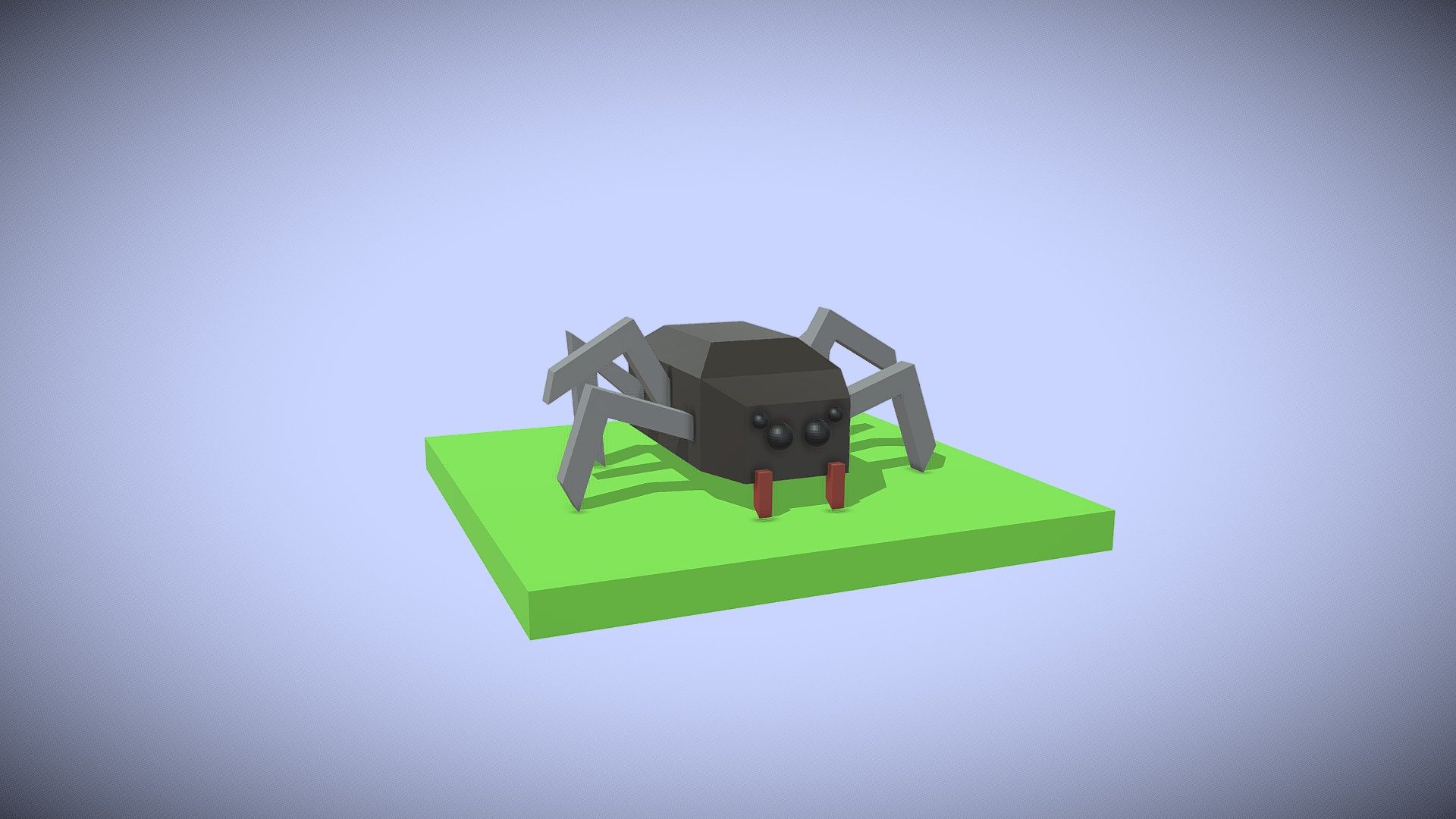 Spider - Download Free 3D model by tab1bit0 [ddb7a52] - Sketchfab