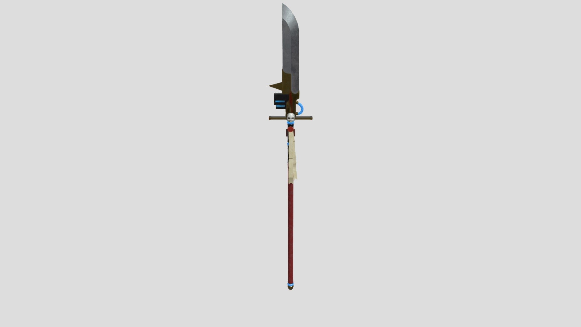 Nemesis Halberd | Greyknights | Warhammer 40.000 - 3D model by ...