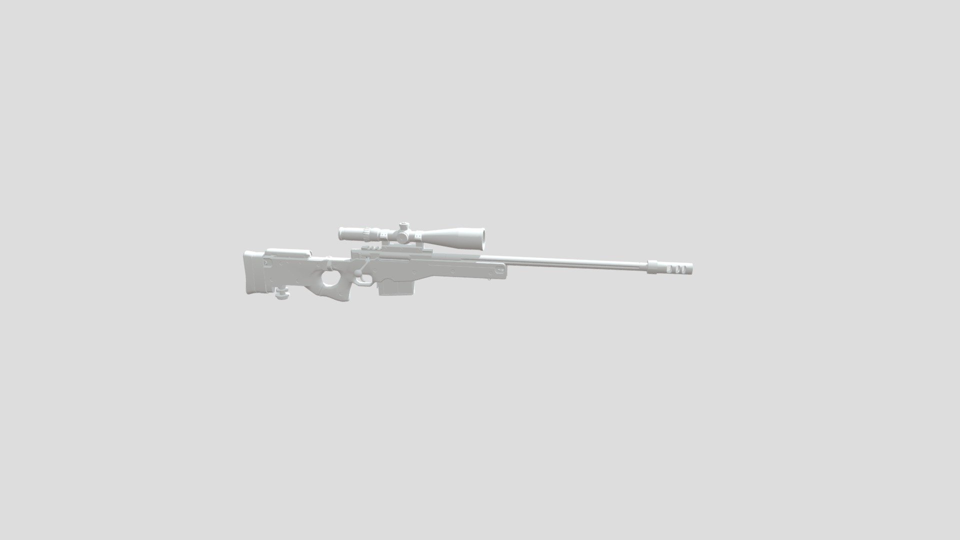 sniper - 3D model by mx171615 [ddb8e45] - Sketchfab