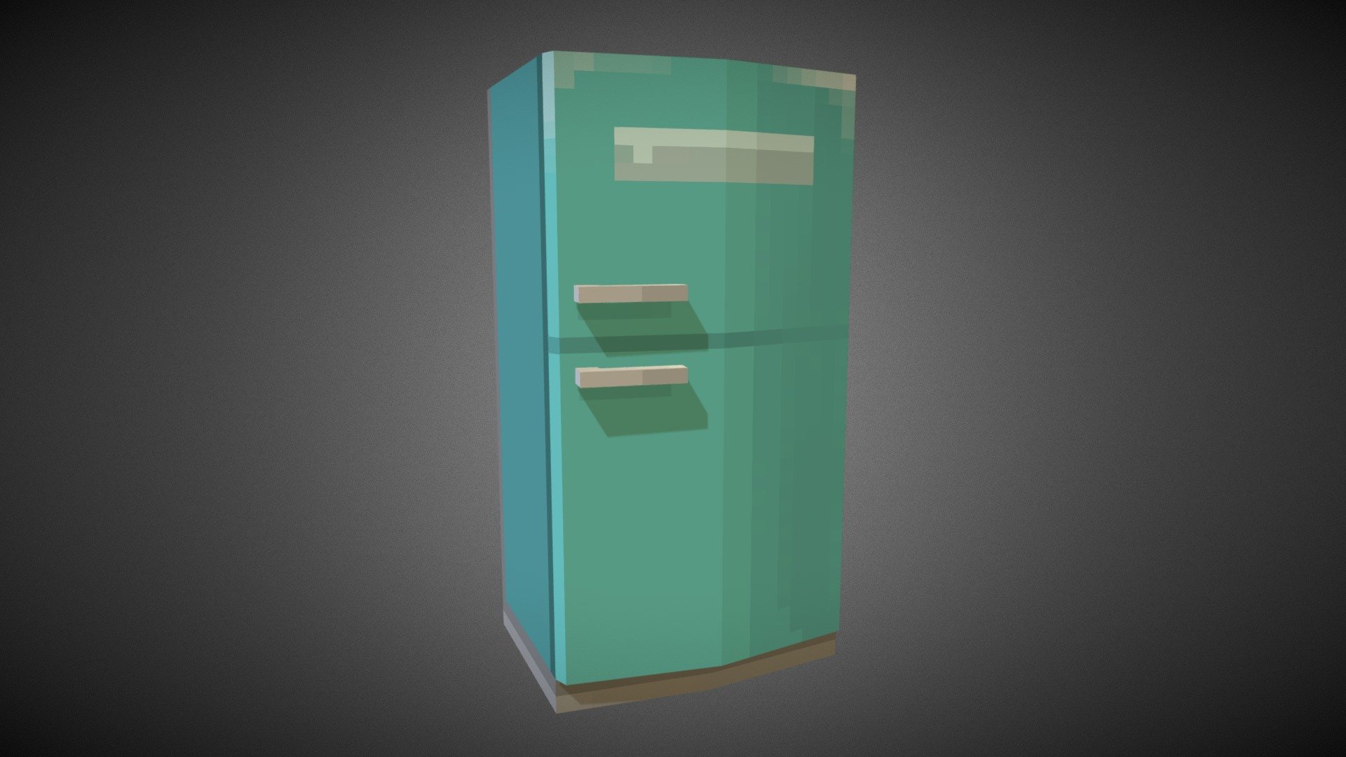 Refrigerator Pixelart - Download Free 3D model by Onekro [ddb9d81 ...