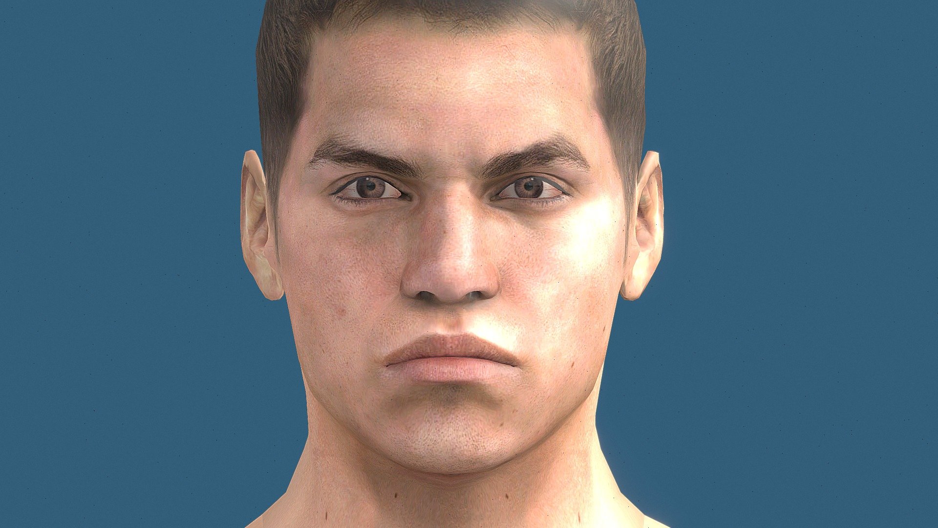 💪 Male Body Basic Mesh 3D Model 💪 - 3D model by ƚᴎɘbiɿT (@xtrident ...