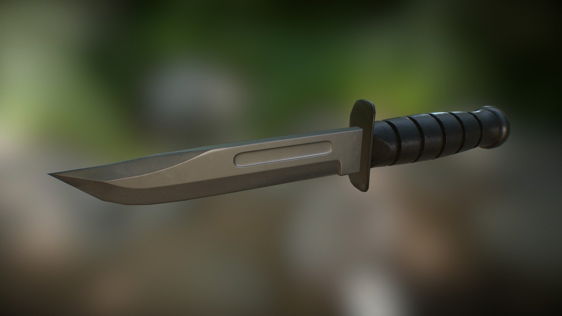 Kabar Knife - 3D model by David Phoenix (@daphoeno) [ddbb25d] - Sketchfab