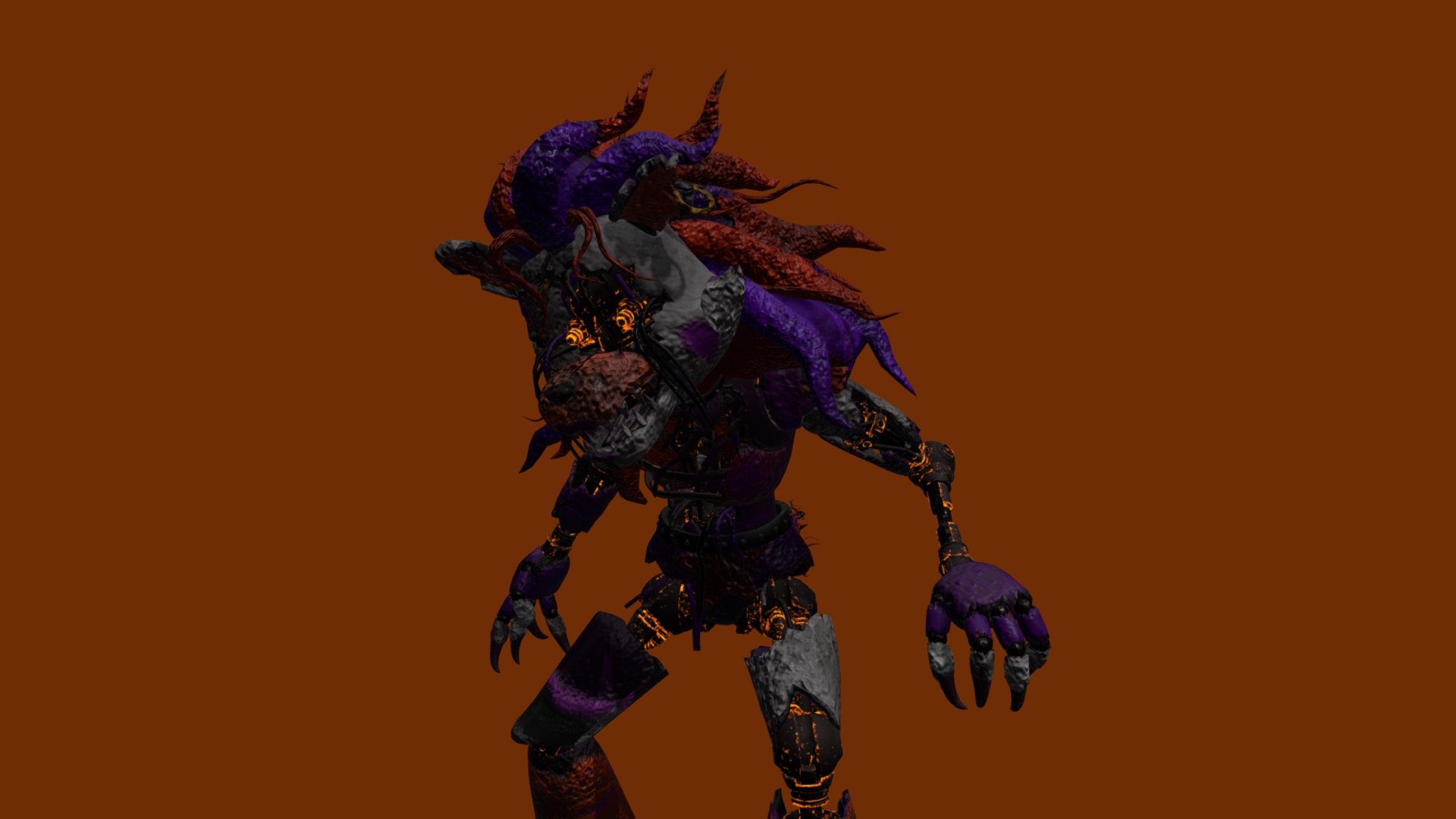Shattered Glamrock lolbit retexture - Download Free 3D model by 🩸 ...