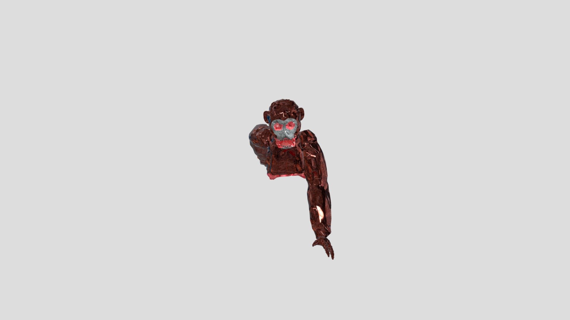 primal-fear-with-scary-baboon-textures - 3D model by maxxdetomasi ...