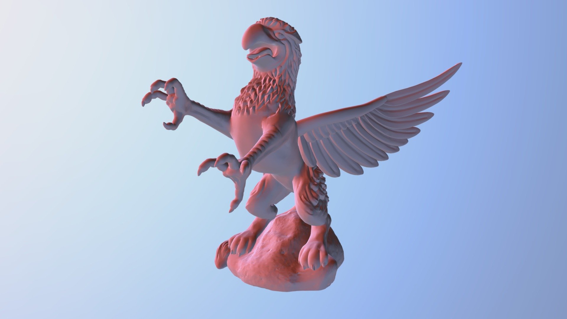 Griffin - 3D model by Holocreators (@swann.rack) [ddbcbf0] - Sketchfab