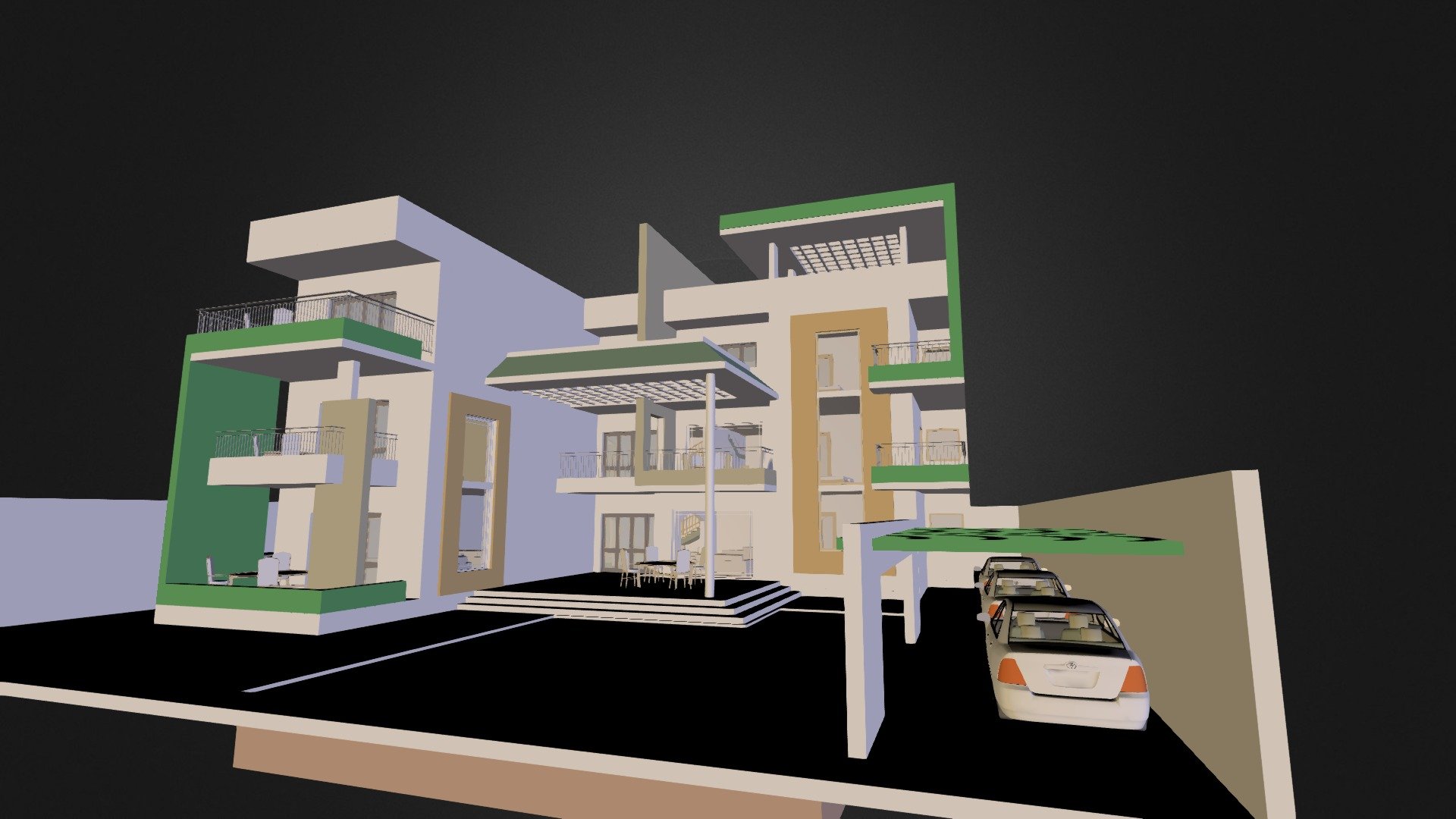 VILLA PROPOSAL - 3D model by M.DIALDIN [ddbcd82] - Sketchfab