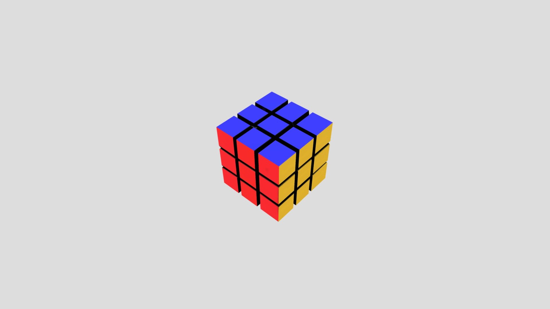 Rubic Cube - Download Free 3D model by Bognar Gabriella (@bogabria ...