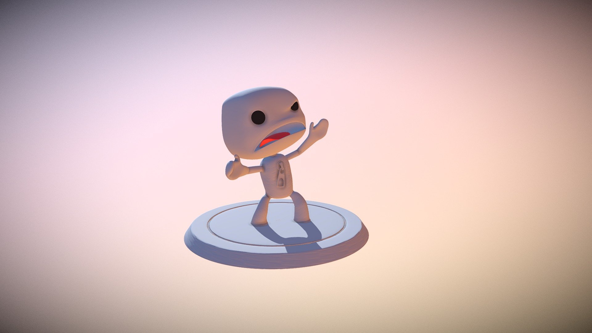 Sackboy - 3D Model - 3D model by diegoramosrc [ddbe325] - Sketchfab